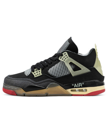 Придбати Jordan Retro 4 Black Red Grey за 5278 грн